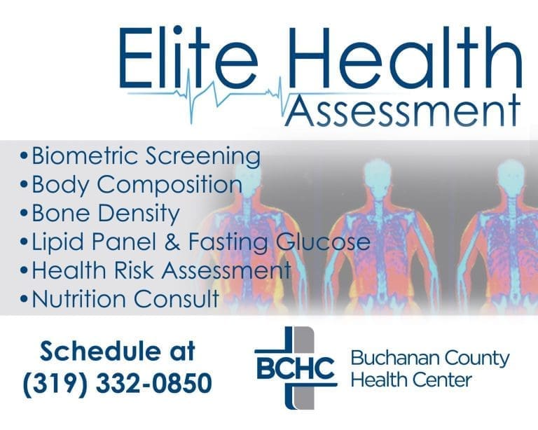 BCHC to offer Elite Health Assessments