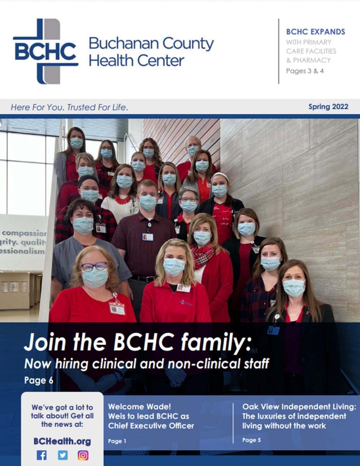 BCHC Spring 2022 Community Newsletter