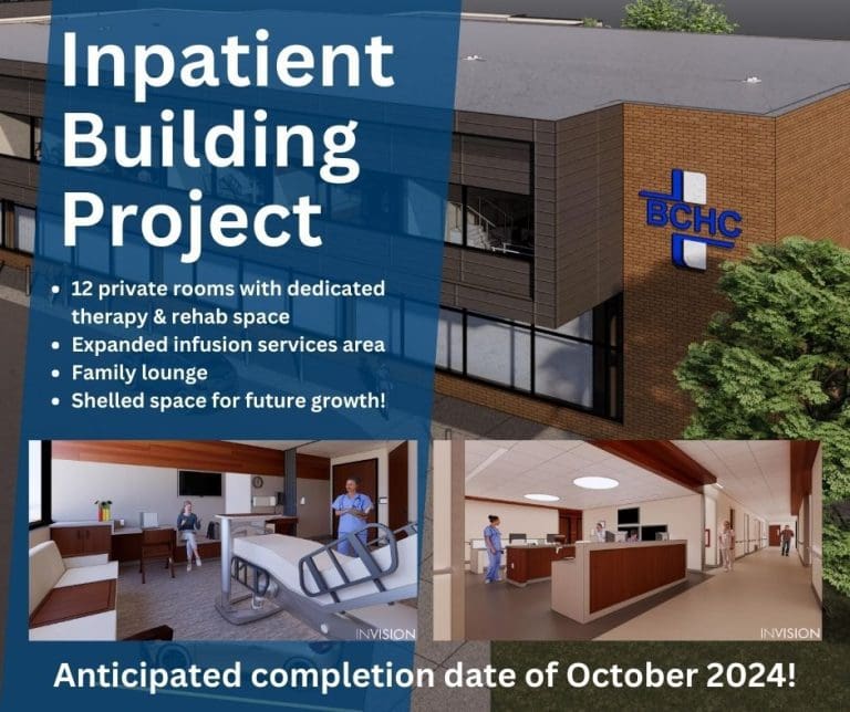 BCHC Embarks on Two-Story Building Project for Inpatient Services ...