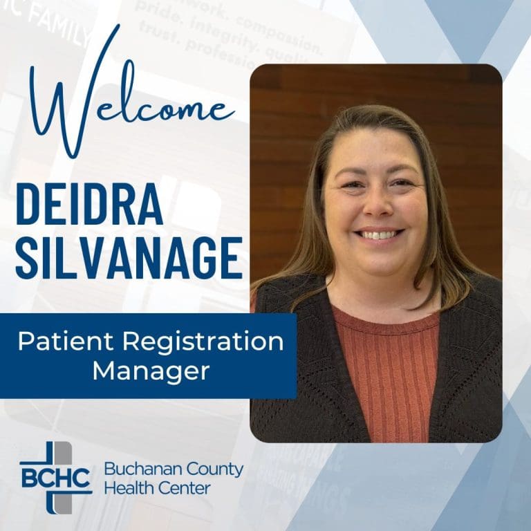 BCHC Welcomes Patient Registration Manager, Deidra Silvanage